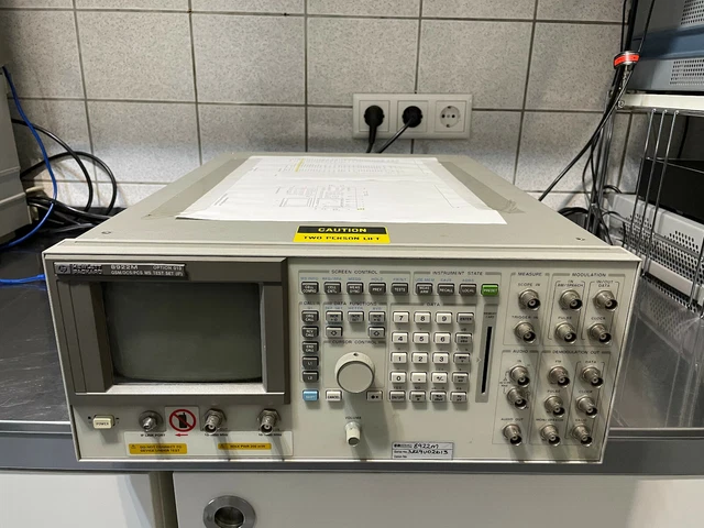 HP AGILENT 8922M Spectrum Analyzer Test Set 10-1000MHz defekt EUR 240 ...