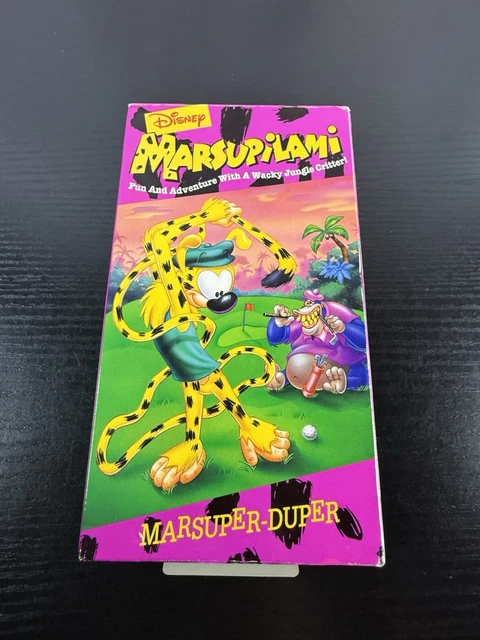 DISNEY MARSUPILAMI MARSUPER-DUPER VHS TAPE £15.09 - PicClick UK