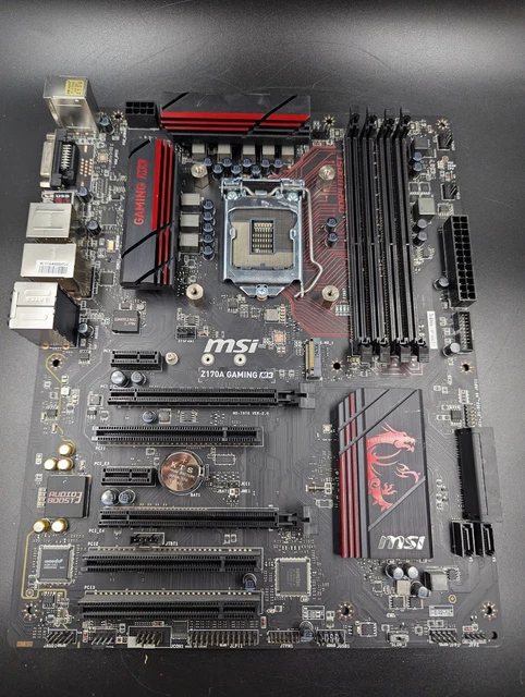 MSI Z170A GAMING M3 ATX Motherboard - Refurbished £126.05 - PicClick UK