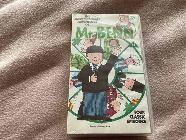 VINTAGE VHS VIDEO Tape Of The Children’s Classic Mr Benn With 4 Classic ...