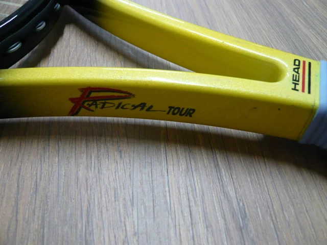 RARE ANDRE AGASSI Model Head HEAD Radical Tour Early Model 690 G2 35 ...