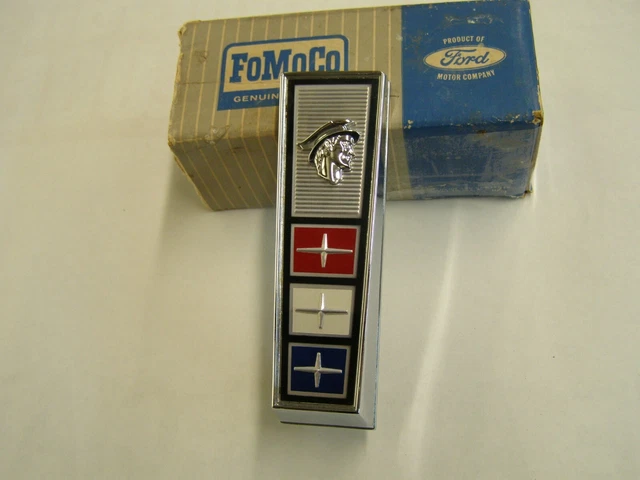 NOS OEM FORD 1965 Mercury Comet Caliente Grille Ornament Emblem EUR 274 ...