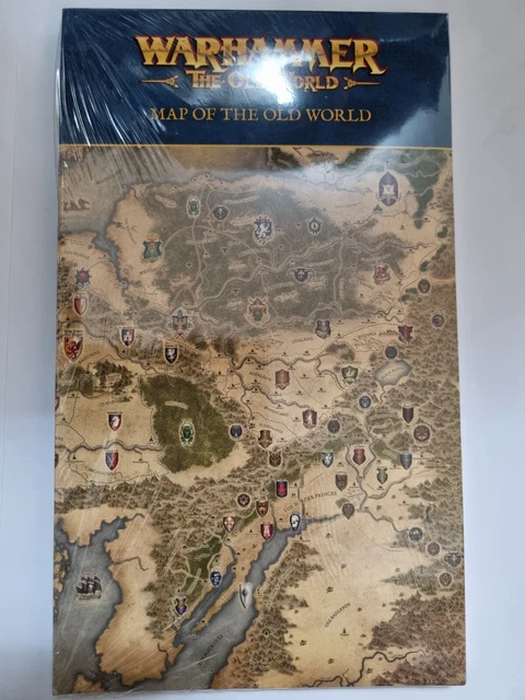 WARHAMMER THE OLD World Map of the Old World New Sealed Warhammer ...