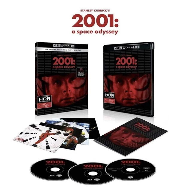 2001 : A Space Odyssey (Collector's Edition 4K Ultra HD Blu Ray Box Set) Kubrick £34.99 ...