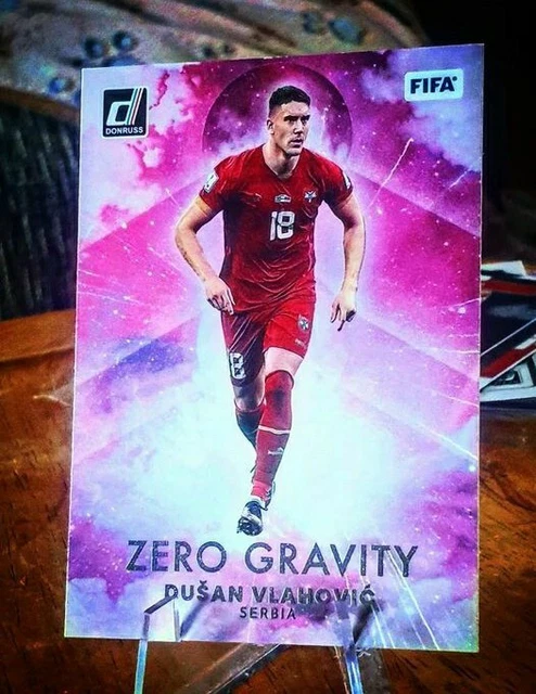 PANINI DONRUSS SOCCER Zero Gravity Dusan Vlahovic Serbia 2022-23 + Free ...