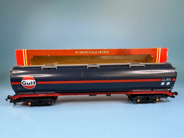 HORNBY R236 BR Gulf 100 Ton Bogie Tank Wagon Gl815 Boxed EUR 52,89 ...