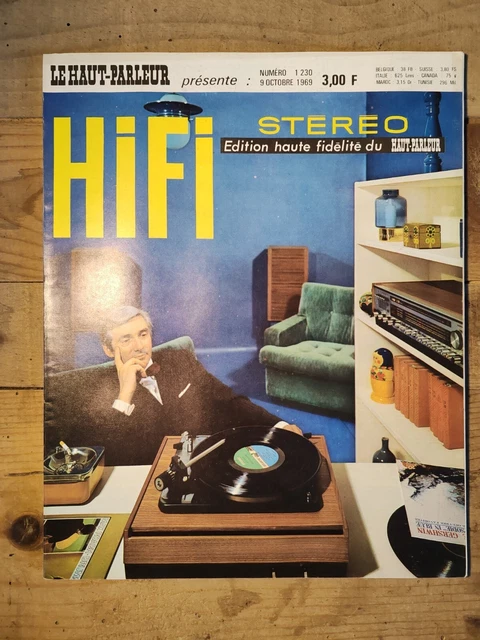 MAGAZINE - LE Haut Parleur - Hi-fi Stéréo - Numéro 1240 - 1969 EUR 7,90 ...