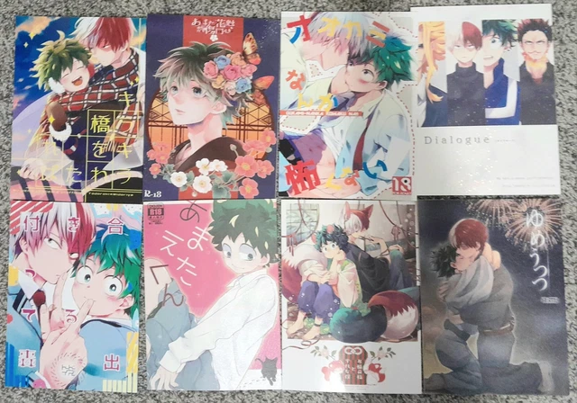 My Hero Academia Todoroki X Deku Doujinshi Yaoi Collection £43 47