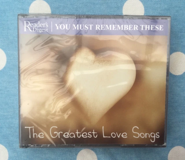 🌟READERS DIGEST🌟3X CD Set🌟Remember These🌟Love Songs🌟Sealed🌟Uk🇬🇧Seller🌟 ...