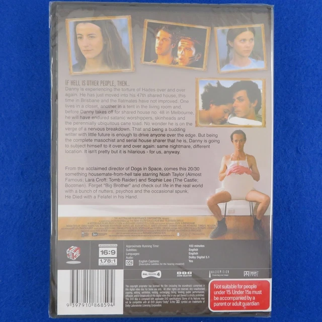 HE DIED WITH a Felafel in His Hand - Brand New - Noah Taylor - DVD ...
