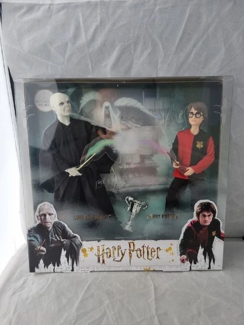 HARRY POTTER AND Lord Voldemort 2 Doll Figure Gift Set Mattel New £24. ...
