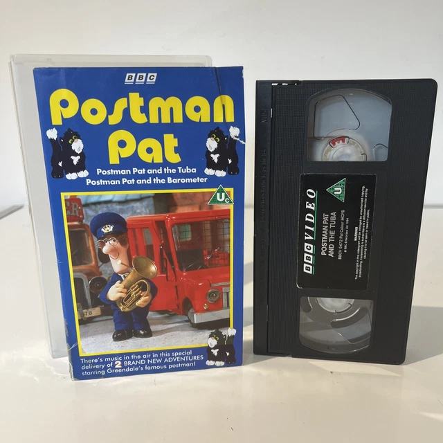 POSTMAN PAT & The Tuba Postman Pat & The Barometer BBC VHS Rare U ...