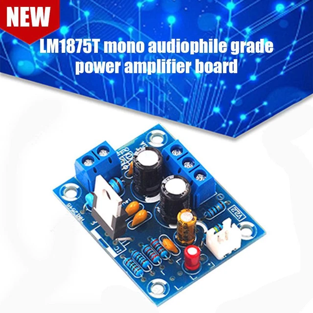 20W HIFI MONO Channel LM1875T Stereo Audio Amplifier Board Module DIY B1X0 D3P7 £3.67 - PicClick UK