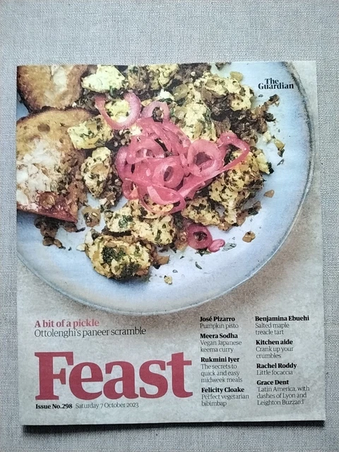 FEAST GUARDIAN MAGAZINE 7 Oct 2023 Issue No 298 Pizarro Sodha Iyer ...