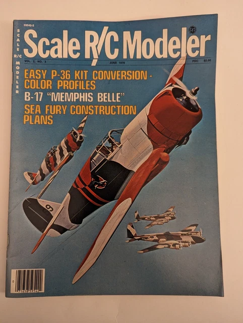VINTAGE SCALE R/C Modeler Magazine June 1976 Radio Control Models £10. ...