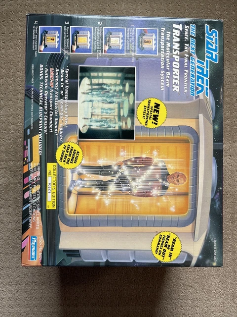 VINTAGE STAR TREK TNG Next Generation Transporter Playset Playmates ...