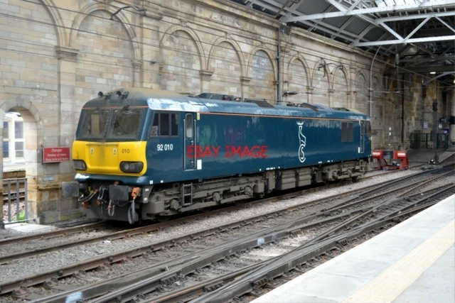 PHOTO CLASS 92 92010 Edinburgh Gbrf/Caledonian Sleeper Dual Voltage ...
