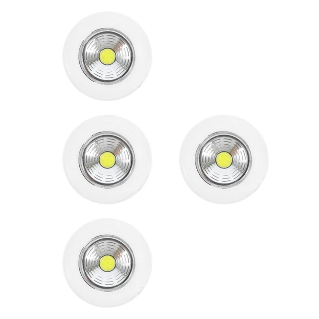 4 COUNT TOUCH Light Rechargeable Bedside Lamps Control Small Night ...