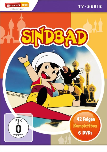COMPLETE BOX SET Sinbad Complete TV Series 42 Episodes 6 DVD Box ...