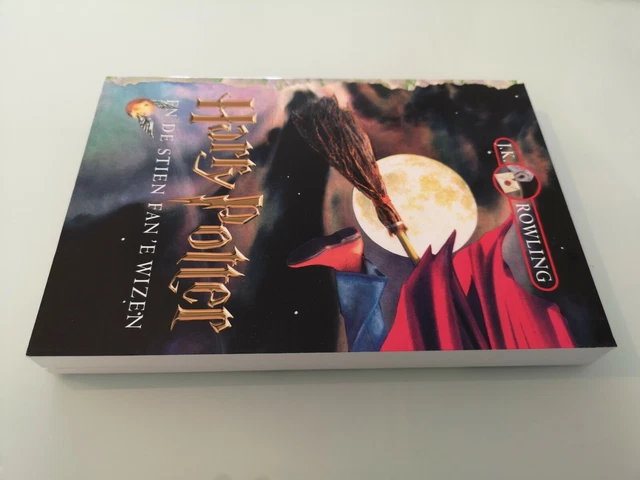 *HARRY POTTER PHILOSOPHERS Stone Dutch West Frisian Edition JK Rowling ...