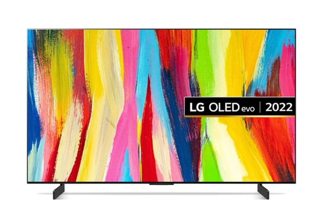 LG OLED42C24LA 42& OLED evo 4K Ultra HD HDR Smart TV Television 2022 ...