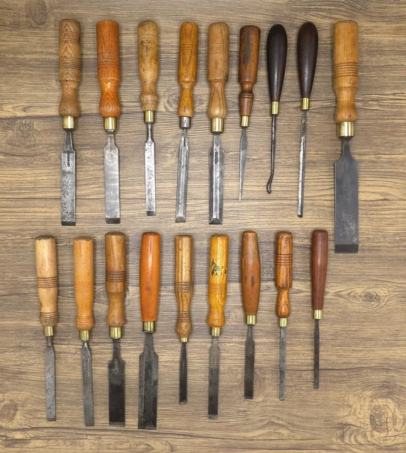 QUALITY ANTIQUE & Vintage Carpentry Chisels & Gouges – Sold ...