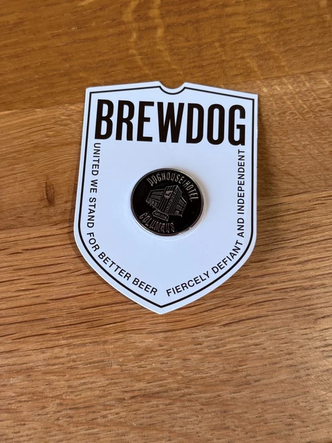 BREWDOG DOGHOUSE HOTEL Columbus Pin Badge - USA - Rare - Building Pin £ ...