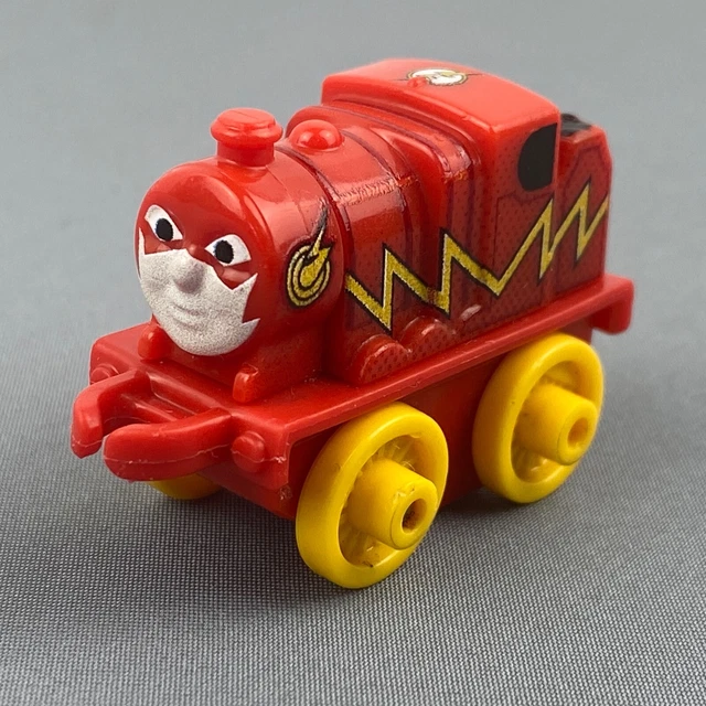 FISHER PRICE THOMAS and Friends Mini JAMES AS THE FLASH Collectable ...