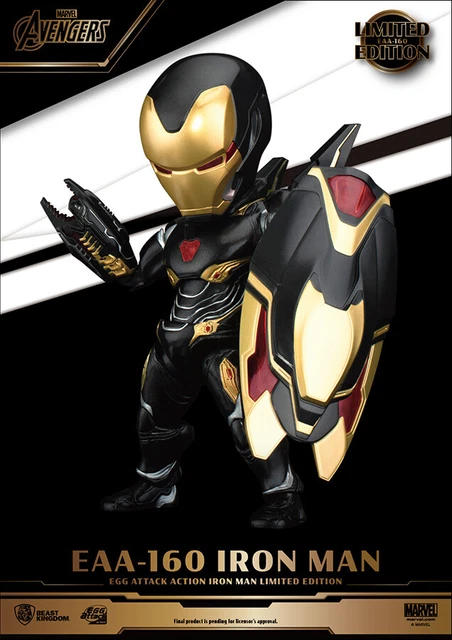 EGG ATTACK ACTION Avengers Iron Man Limited Édition EAA-160 Figure ...