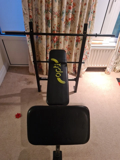 OPTI WEIGHT BENCH with rod (no weights) £69.99 - PicClick UK