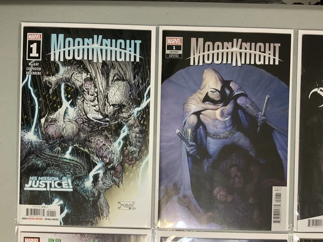 🔥MCU KEYS🔥MOON KNIGHT V.8 #1 2 3 & Variants (2021)🔥NM+(9.4-9.8) Hunter ...