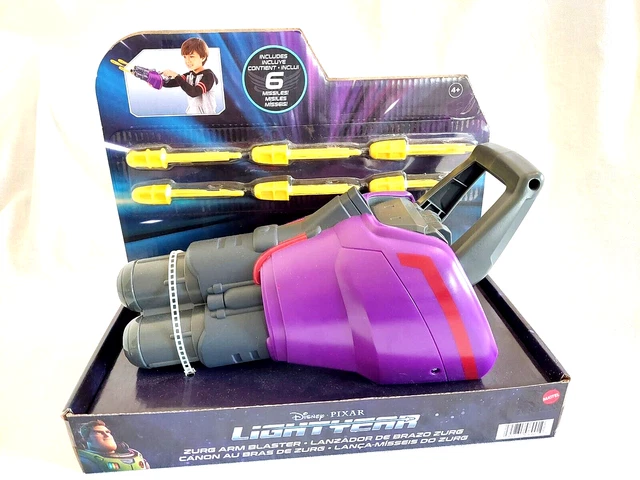 DISNEY PIXAR LIGHTYEAR Zurg Arm Blaster Buzz Lightyear Movie New $39.95 ...