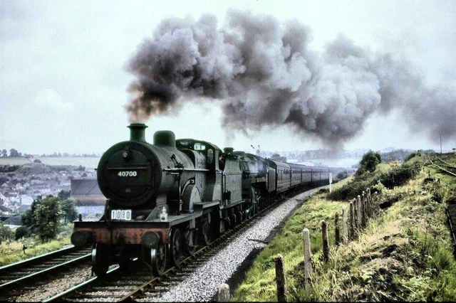 LMS CLASS 2P 4-4-0 40700 /BR Class 5 4-6-0 73052 6x4 Quality British ...