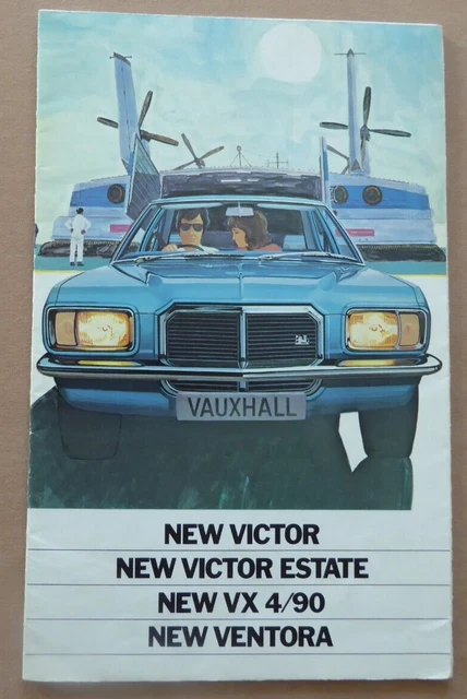 1972 VAUXHALL TRANSCONTINENTALS Brochure - Victor Vx 4/90 Ventora - V2074 E078 £1.99 - PicClick UK