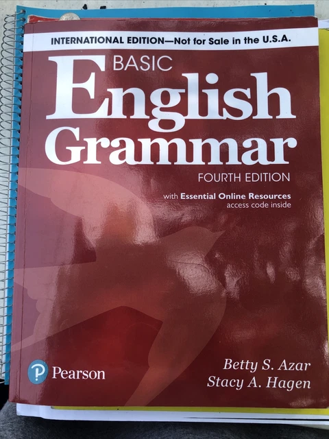 BASIC ENGLISH GRAMMAR by Betty S. Azar and Stacy A. Hagen (2017 ...