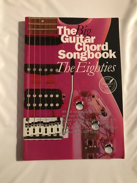 THE BIG GUITAR Chord Songbook: The Eighties: Eighties by Not Available ...