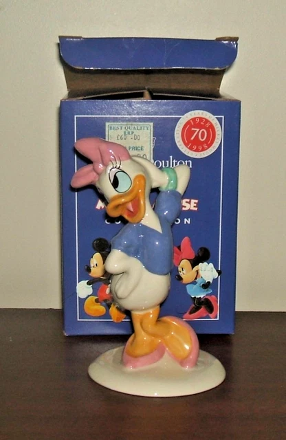 ROYAL DOULTON WALT Disney Figure Daisy Duck Mm 4 The Mickey Mouse ...
