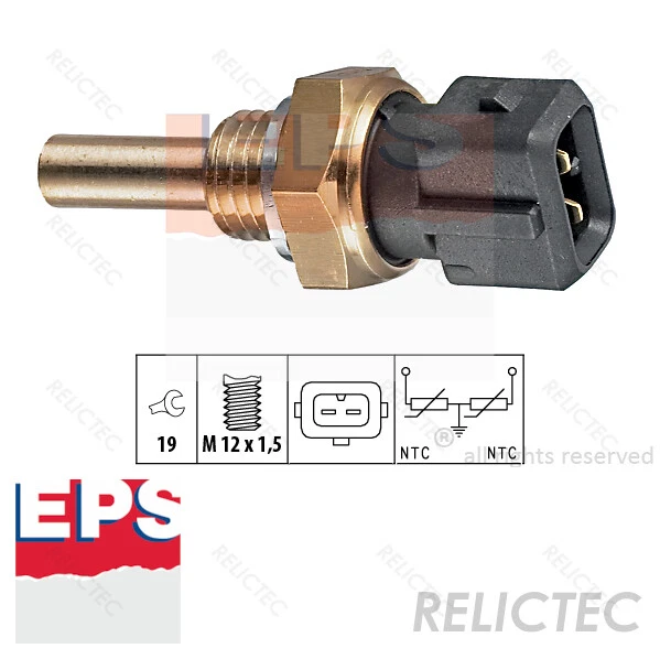 WATER COOLANT TEMPERATURE Sensor Volvo Saab Lancia Alfa Romeo Opel ...