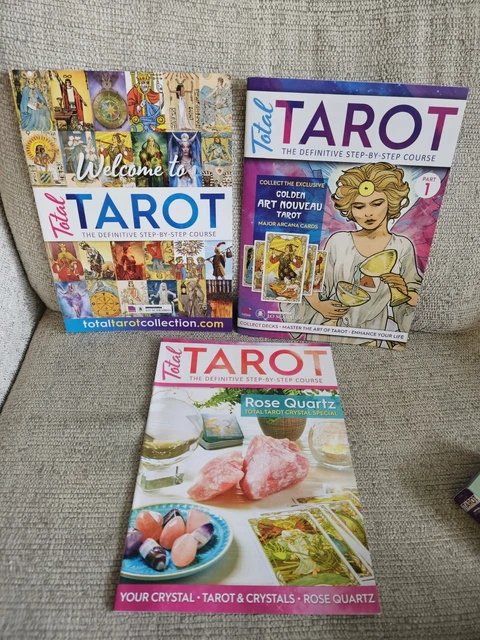 WELCOME TO TOTAL Tarot Magazines Starter Crystal Guide Oracle Cards £10 ...