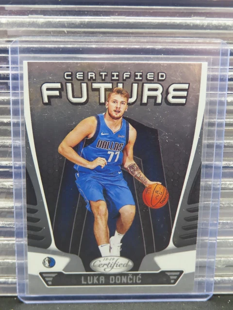 2018-19 PANINI CERTIFIÉ Luka Doncic future recrue certifiée RC #CF-3 ...