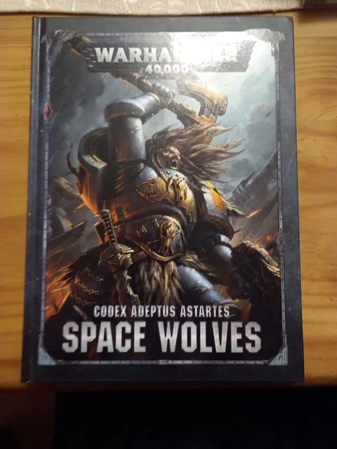 WARHAMMER 40K CODEX Space Wolves 8th Edition Hard Back EUR 11,70 ...