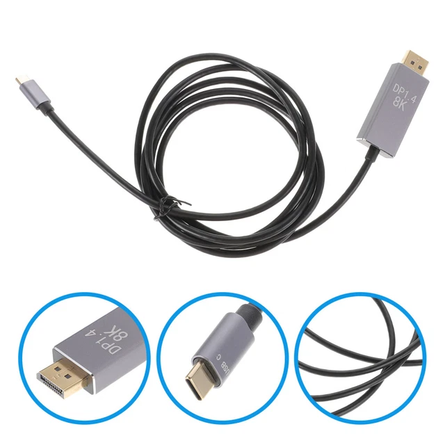 TYPECTODP OXYGEN-FREE COPPER Computer Monitor Cable for Projector £9.68 ...