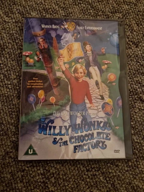 WILLY WONKA AND the Chocolate Factory (DVD, 1971) New & Sealed EUR 6,97 ...