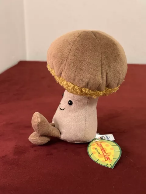 New Jellycat Amuseable Toadstool Bnwt Mushroom Retired Flowers Plant