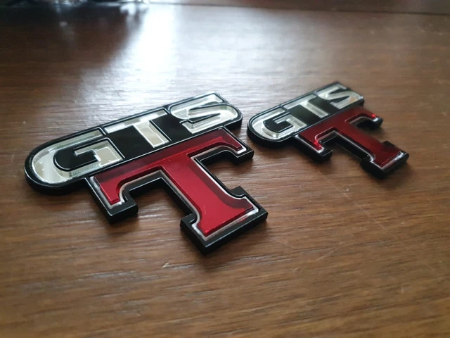 NISSAN SKYLINE GTST Badge Set GTS-T R32 R33 R34 £40.00 - PicClick UK