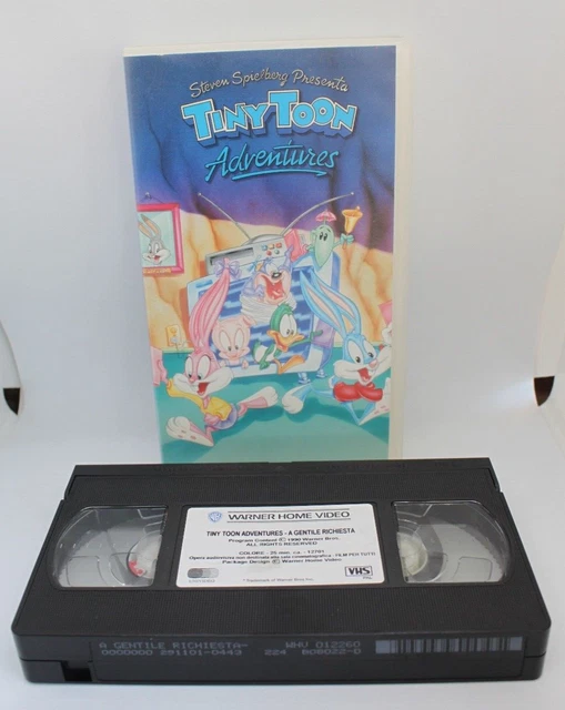 VHS VIDEOTAPE WARNER Bros Tiny Toon Adventures A Gentle Request ...