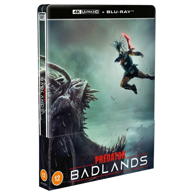 PREDATOR BADLANDS STEELBOOK (4K UHD + Blu-Ray) PRESALE Release TBA (PRE ...