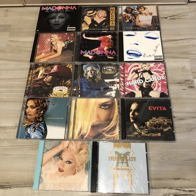 HUGE MADONNA CD LOT! Human Nature Maxi Single Madonna & Missy ...