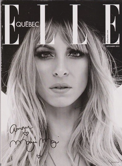 MARIE-MAI ELLE QUEBEC magazine Subscribers issue December 2015 KRISTIN ...
