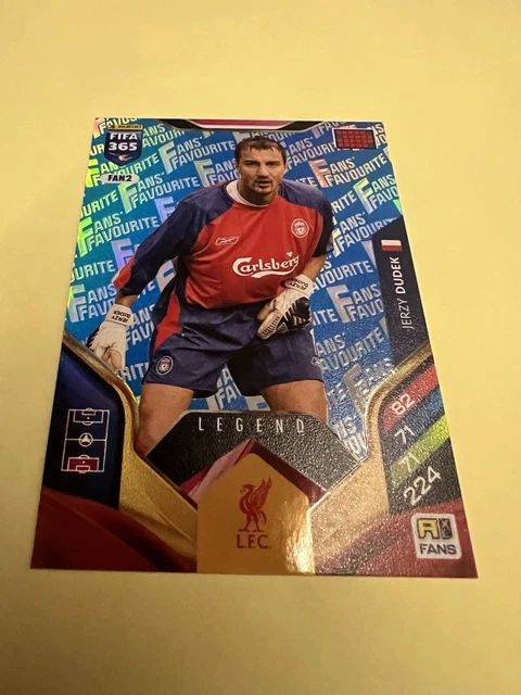 PANINI FIFA 365 Adrenalyn XL 2026 Jerzy Dudek Legend Fans Favourite ...